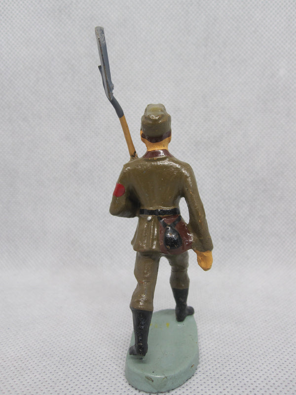 ELASTOLIN NSDAP Partei RAD-Mann Reichsarbeitsdienst (RAD) marschierend ...